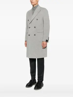 Tagliatore London Double-breasted Coat - Gray