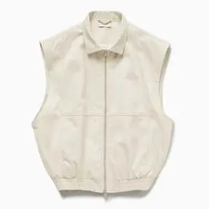 1989 STUDIO Light Gabardine Vest - Cream