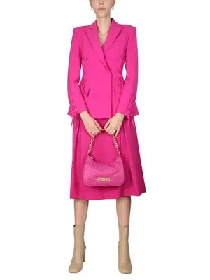 Moschino Flared Midi Skirt - Purple