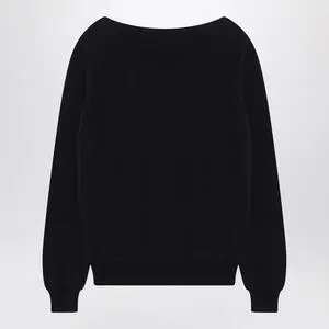 Prada Cotton Sweater With Geometric Details