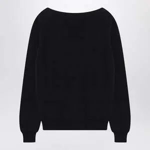 Prada Cotton Sweater With Geometric Details