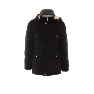 Brunello Cucinelli Detachable Hood Parka - Black