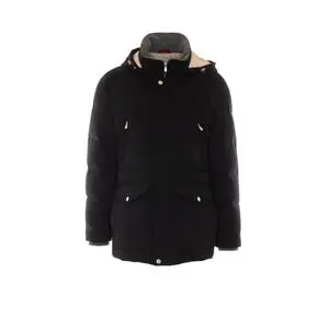 Brunello Cucinelli Detachable Hood Parka - Black
