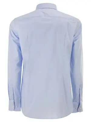 BOSS Slim Fit Shirt In Stretch Cotton Poplin