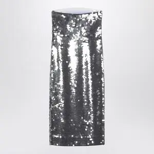 Sportmax Midi Dress With Gradient Sequin Effect