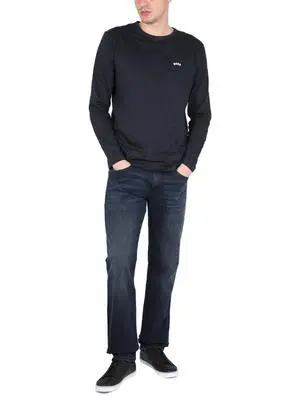 BOSS T-shirt With Logo - Blue