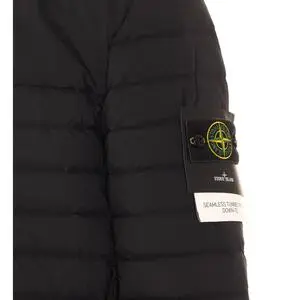 Stone Island Seamless Tunnel Nylon Logo Down Jacket