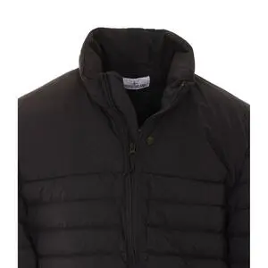 Stone Island Seamless Tunnel Nylon Logo Down Jacket