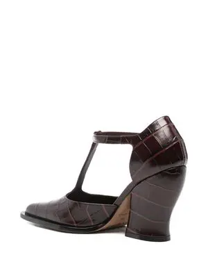 Loewe Onda Leather Pumps