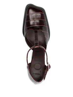 Loewe Onda Leather Pumps