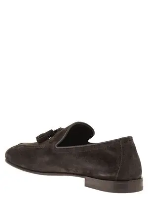 Brunello Cucinelli Suede Moccasins With Tassels