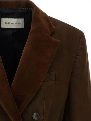 Dries Van Noten Bafya Double-breasted Jacket - Multicolor