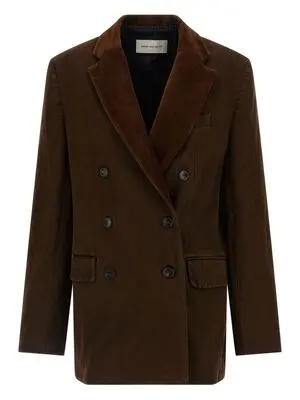 Dries Van Noten Bafya Double-breasted Jacket - Multicolor