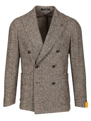 Tagliatore Wool Blend Double-breasted Jacket - Gray