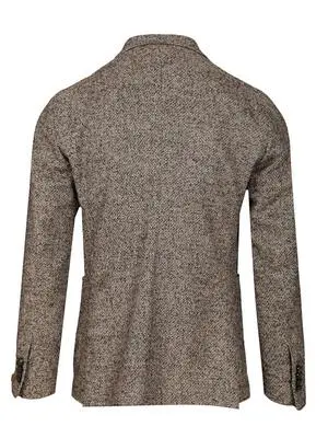 Tagliatore Wool Blend Double-breasted Jacket - Gray