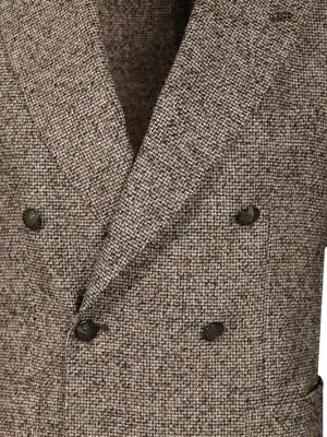 Tagliatore Wool Blend Double-breasted Jacket - Gray