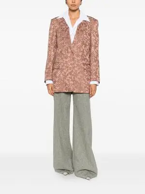 Dries Van Noten Single-breasted Jacket - Multicolor
