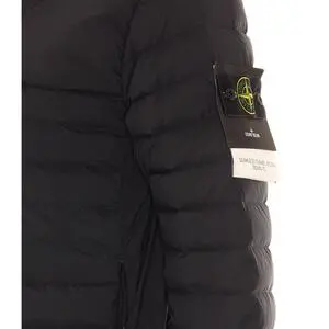 Stone Island Seamless Tunnel Nylon Logo Down Jacket