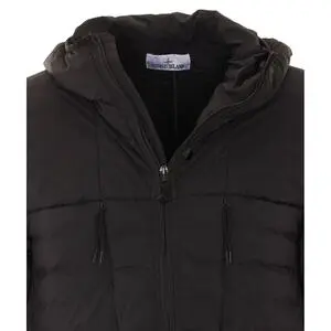 Stone Island Seamless Tunnel Nylon Logo Down Jacket