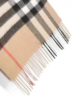 Burberry Check Cashmere Scarf