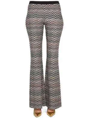 Missoni Pants With Logo - Multicolor