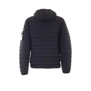 Stone Island Seamless Tunnel Nylon Logo Down Jacket