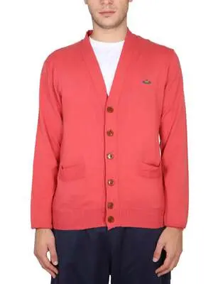 VIVIENNE WESTWOOD Cardigan With Orb Embroidery - Red