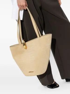 Jacquemus Le Bambola Moyen Leather Bucket Bag - Multicolor