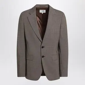 MAISON MARGIELA Single-breasted Jacket In Wool Blend