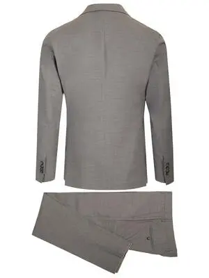 Tagliatore Montecarlo Wool Suit - Gray