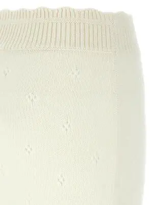 Chloé Jacquard Logo Skirt