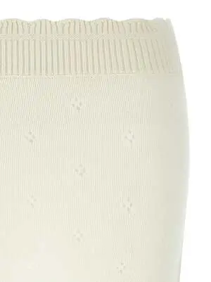 Chloé Jacquard Logo Mini Skirt
