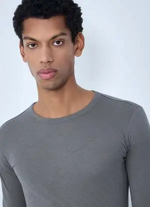 Rick Owens Crewneck Long Sleeve T-shirt
