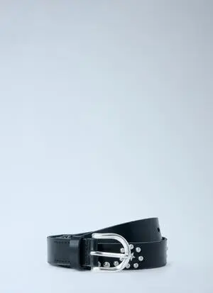 Our Legacy Star Flat Belt - Black