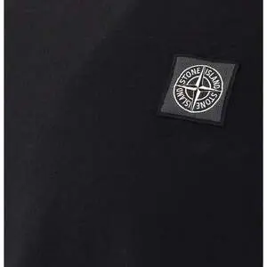Stone Island Compass Patch Logo T-shirt - Black