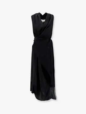 MAISON MARGIELA Silk Dress - Black