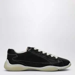 Prada Nappa Leather Sneakers - Black