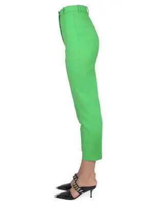 Alexander McQueen Cigarette Pants - Green