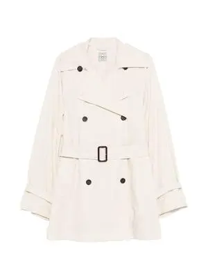 TOTEME Cotton Trench Coat - Multicolor