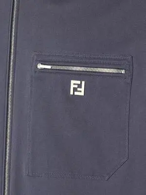 Fendi Cotton Jacket With Ff Detail