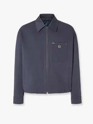 Fendi Cotton Jacket - Blue