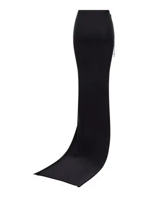 Moncler Rick Owens Adjustable Knitted Skirt