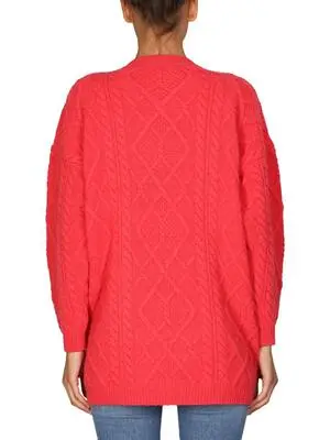 Stella McCartney Wool Crew Neck Sweater - Red