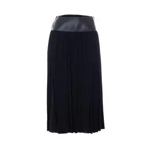 Alaïa Belted Skirt - Black