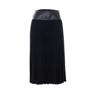 Alaïa Belted Skirt - Black