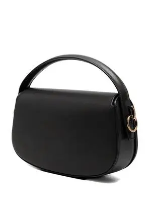 Saint Laurent Voltaire Bag In Box Leather - Black