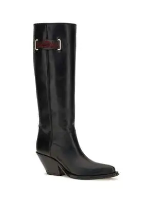 Chloé Azelan Over-the-knee Leather Boots