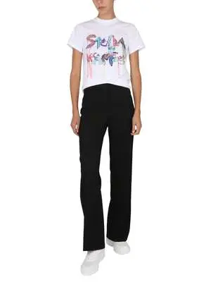 Stella McCartney Logo Print T-shirt
