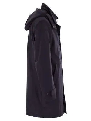 FAY Morning Coat Travel In Jersey Stretch