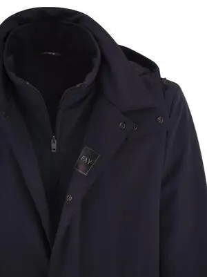 FAY Morning Coat Travel In Jersey Stretch